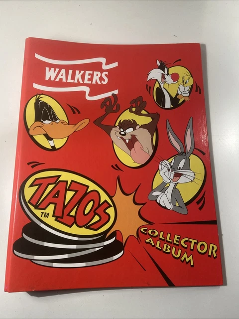 WALKERS TAZOS LOONEY Tunes Collectors Album Almost Complete Missing 2 ...