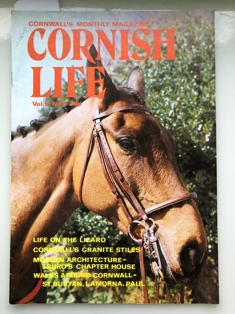 CORNISH LIFE MAGAZINE Vol 5 No 5 1978 Lizard Truro St Buryan Lamorna ...