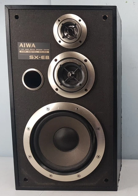 AIWA SX-E8 3 Way Bass Reflex Magnetic Flux Speaker Replacement Unit £19.99 - PicClick UK