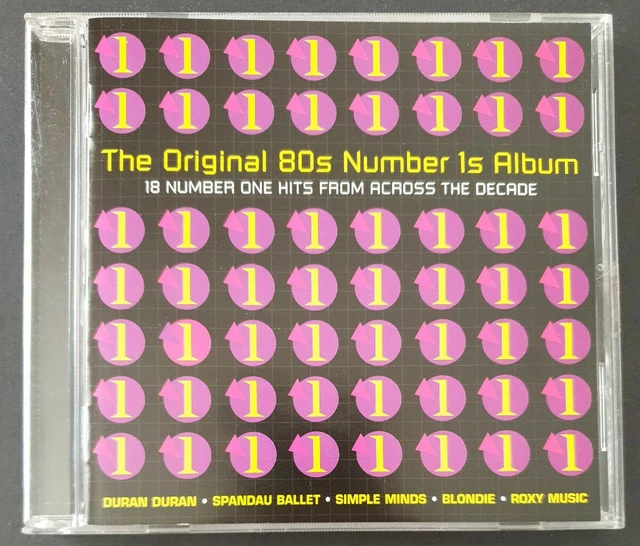 THE ORIGINAL 80'S NUMBER 1s ALBUM - 'Various Artists' CD Album 2006 $5. ...
