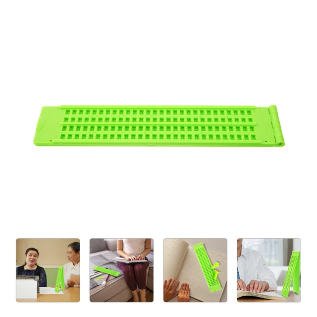 PLAQUE BRAILLE AVEC Stylet Planche Tablette Kit D'écriture En D'ardoise EUR 13,99 - PicClick FR