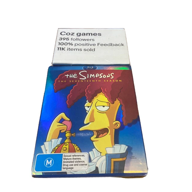 THE SIMPSONS SEASON 17 Series Seventeen Australian Release Blu-ray $60. ...
