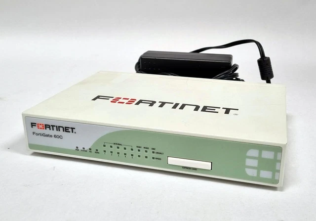FORTINET FORTIGATE 60C FG-60C VPN Firewall Security Appliance Device ...