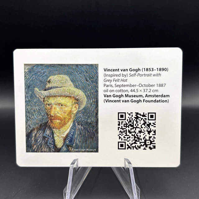 POKEMON X VAN Gogh Museum QR Code Card (Does Not Come With Pikachu) £15 ...