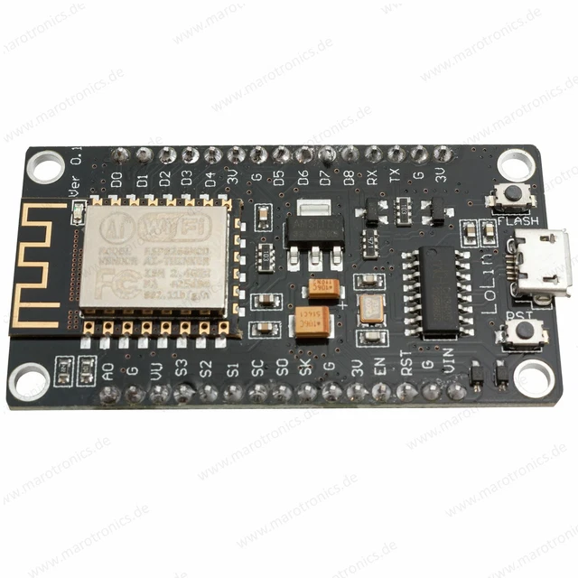 ESP8266 NODEMCU V3 Lua WIFI IoT carte de développement nœud micro USB Arduino EUR 6,90 - PicClick FR