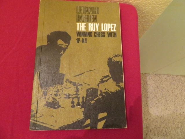 VINTAGE ALLAN TROY Schachbuch-Ed#7 LeonardBarden RuyLopez 2/3 Das ...