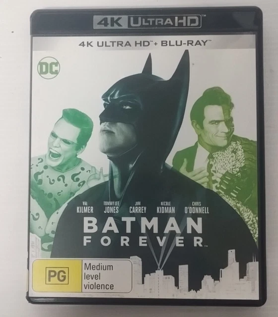 BATMAN FOREVER 4K Ultra HD + Blu Ray movie $24.99 - PicClick AU
