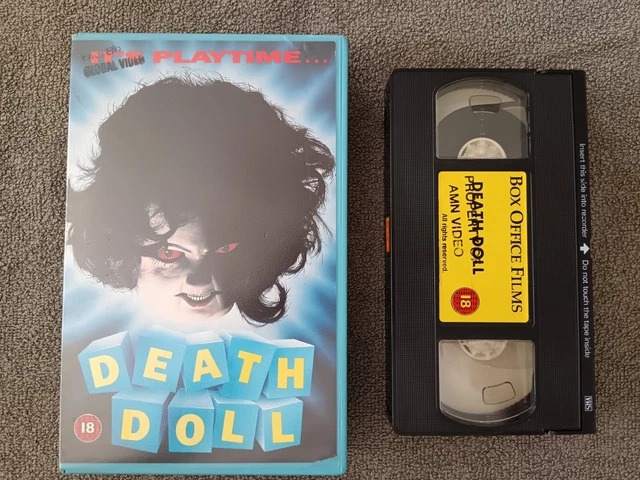 DEATH DOLL RARE Big Box Ex Rental VHS 18 Cert Horror $78.92 - PicClick