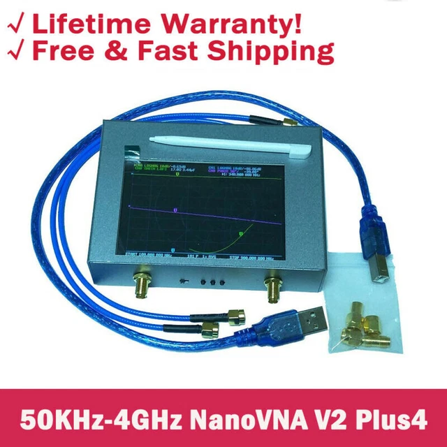 NANOVNA V2 PLUS4 Hardware Vector Network Analyzer 50KHz-4GHz Antenna Analyzer £169.76 - PicClick UK