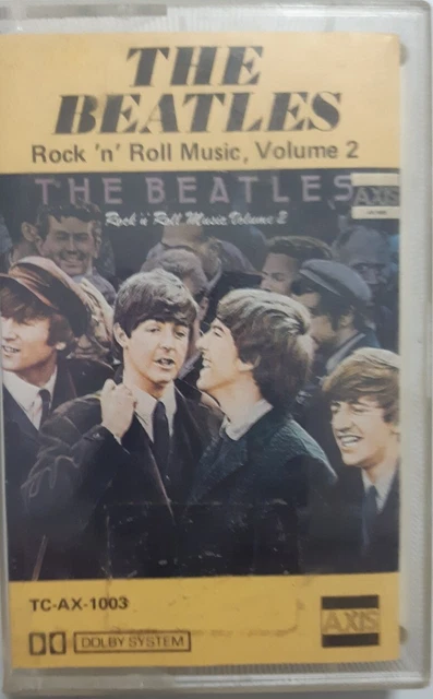 THE BEATLES ROCK n Roll Music Volume 2 Cassette Tape Features Dizzy Miss Lizzy-A $34.00 ...
