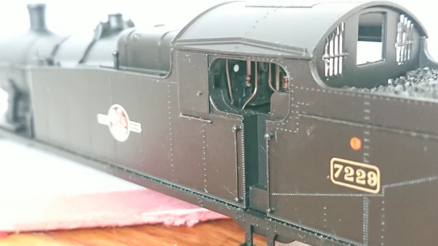 HORNBY R3128 BR 2-8-2T Class 72XX Body Shell 7229 & Detail Pak Spares ...