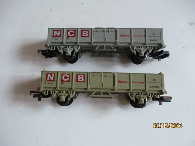 2X LIMA 30 3173 HO/OO Gauge NCB Coal Open LWB Mineral Wagon Grey £8.95 ...