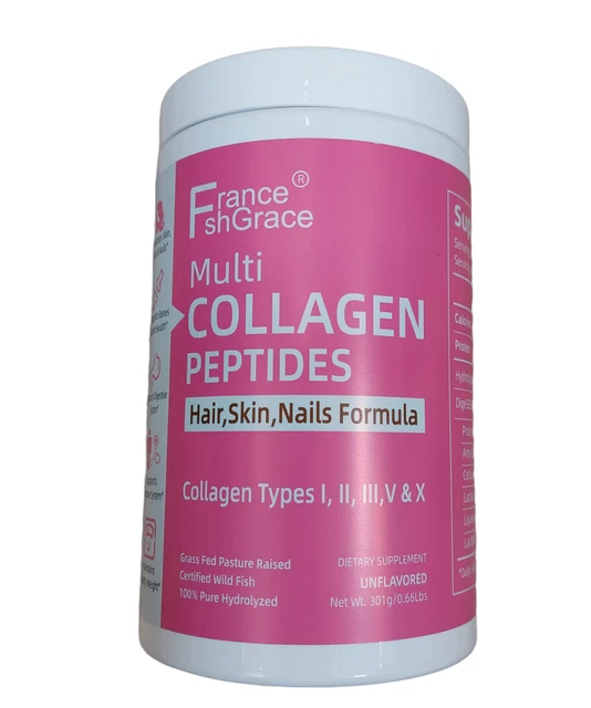 MULTI COLLAGEN 5 Types Anti-Aging Powder 100% Pure Hydrolysed £27.54 ...