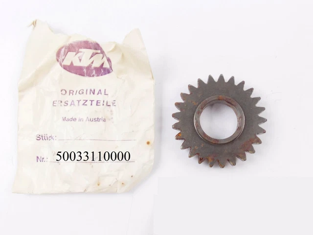 NOS OEM KTM Moteur 125 Rv (Mc) 4th Gear Mainshaft 25T. Transmission I ...