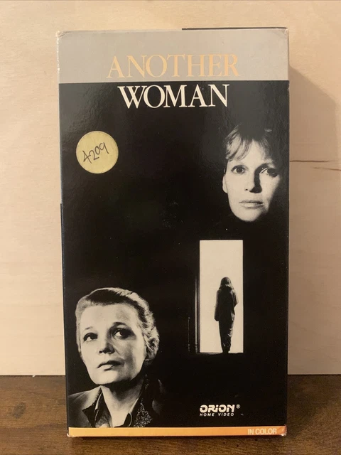 ANOTHER WOMAN (VHS, 1989) Gena Rowlands, Gene Hackman, Martha Plimpton ...