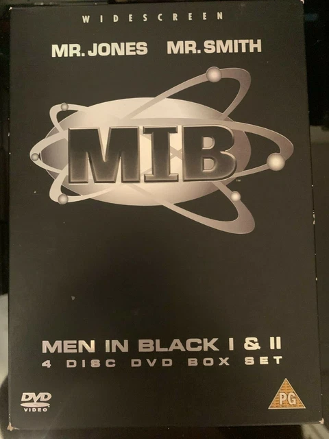 MEN IN BLACK, MEN IN BLACK 2 (DVD, 2003, 4-Disc Set, Box Set) £2.00 ...
