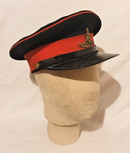 WW2 BRITISH ARMY Officer Royal Artillery Patrol Dress Peaked Cap £64.99 ...