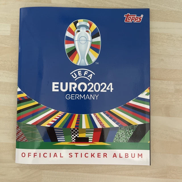 TOPPS UEFA EURO 2024 Germany Official Sticker Album A1 £2.50 - PicClick UK