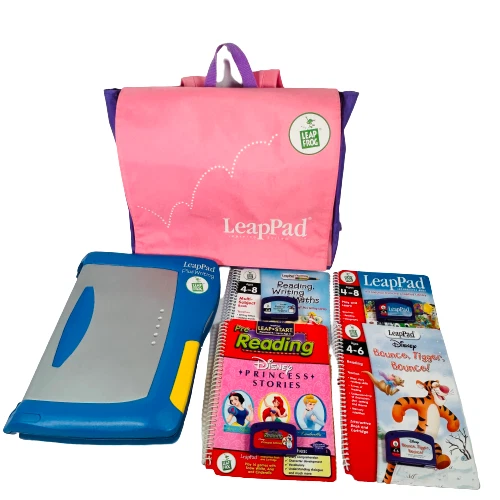 LEAPFROG LEAPPAD PLUS Writing Electronic Learning System + Books ...
