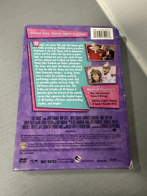 FULL HOUSE: SEASON 3 GOOD CONDITION $9.12 - PicClick CA