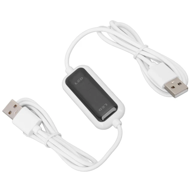 PC TO PC Data Transfer Cable Unlimited Use Shared Transfer USB Transfer ...