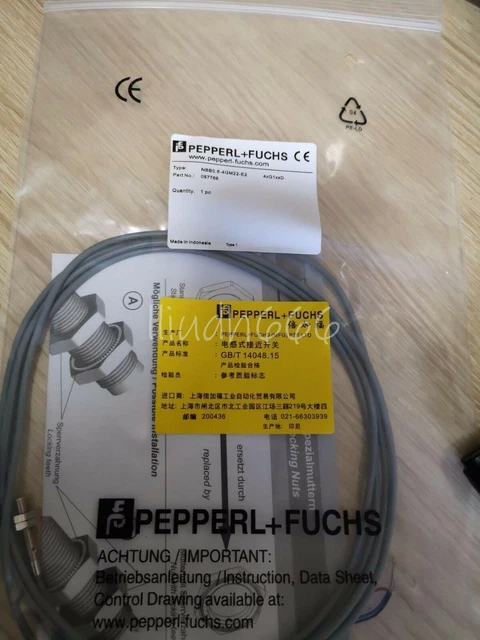 1 Pieza Nuevo Sensor Inductivo Pepperl Fuchs Nbb0 6 4gm22 E2 Nbb0 6
