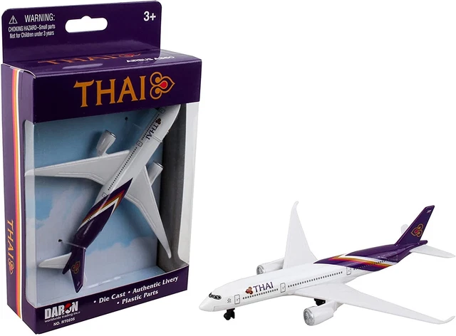 PREMIER PLANES AIRBUS A380 THAI AIRWAYS Aereo giocattolo pressofuso ...
