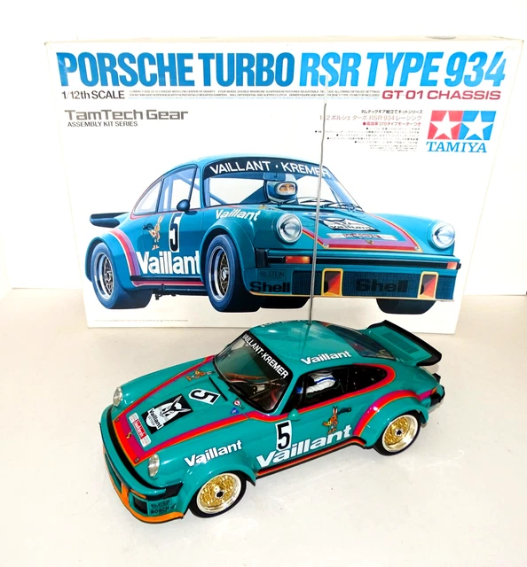 TAMIYA RC PORSCHE Turbo RSR Type 934 - 57101 - Fully Assembled ...