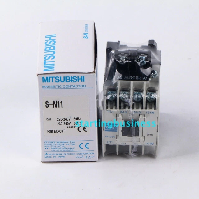 SN11 MITSUBISHI MAGNETIC Contactor S-N11 220VAC NEW EUR 41,76 - PicClick DE