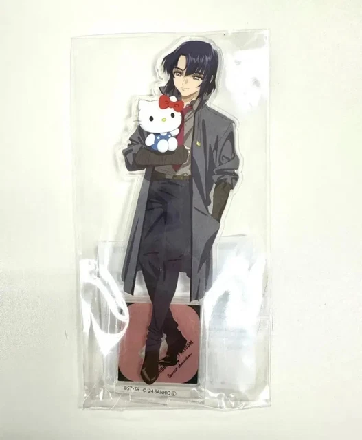 FIGURINE SUPPORT ACRYLIQUE Gundam Seedom X Sanrio 2024 Athrun Zala ...