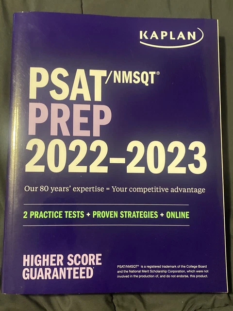 PSAT/NMSQT PREP 2022-2023 with 2 Full Length Practice Tests, 2000 $12. ...