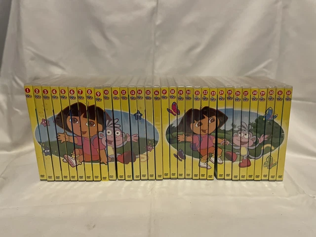 DORA THE EXPLORER DVD Collection, Complete Set, Volumes 1-32, Very Rare ...