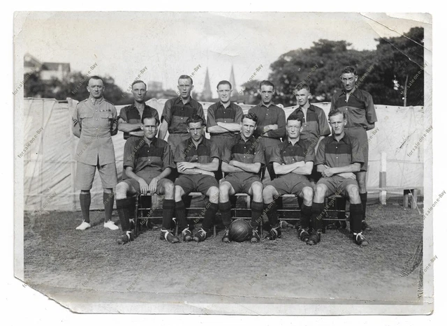 INTERWAR PHOTO ROYAL Irish Fusiliers football team, British Army ...