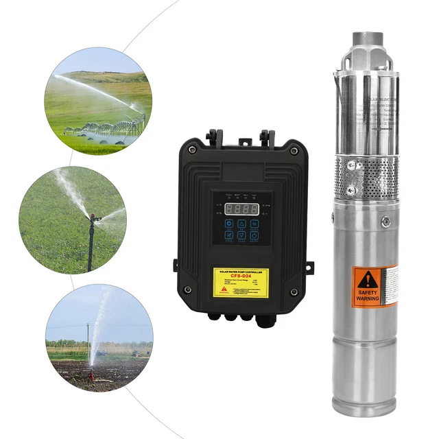 KIT CONTROLADOR BOMBA de agua solar bomba sumergible MPPT de pozo ...