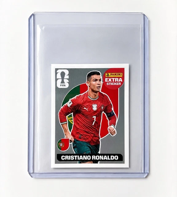 PANINI FIFA WORLD Cup 2026 Extra Sticker Cristiano Ronaldo Portugal ...