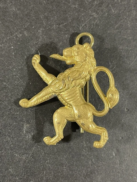 WW2 BELGIAN ARMY in Exile (Free Belgium Forces) Cap Badge EUR 36,37 ...