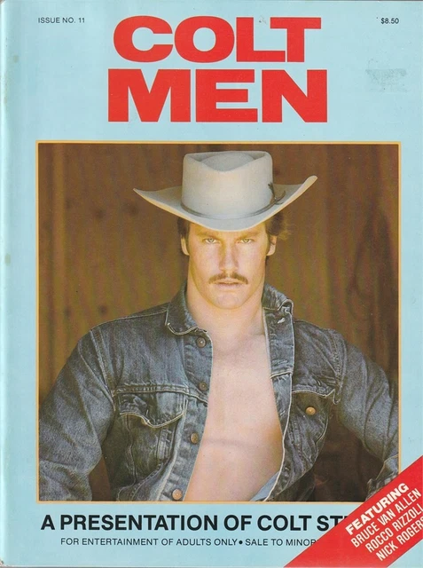 COLT MEN #11 Vintage Gay Lgbt Beefcake Physique Bodybuilder Super Rare ...