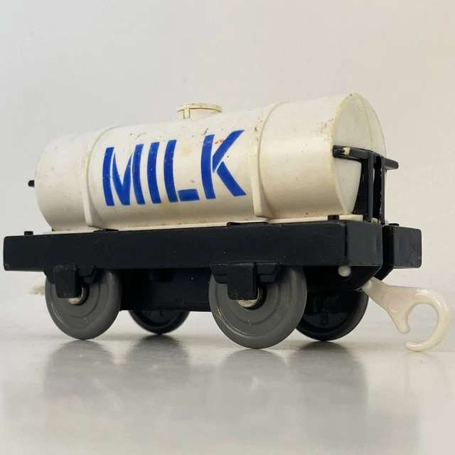 SODOR DAIRY MILK Tanker Barrel TrackMaster Thomas & Friends Train Track ...