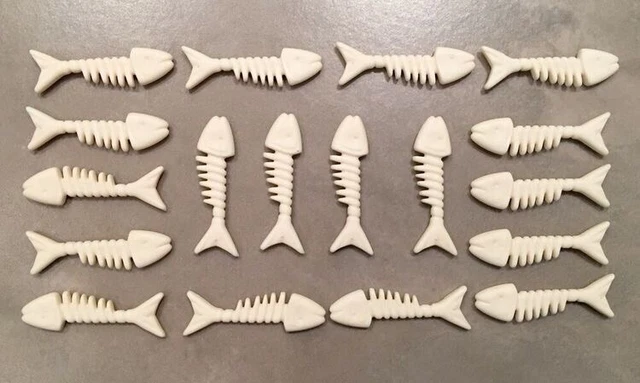 PLAYMOBIL X18 FISH Skeleton Animals Cute Toys Custom Rare Bid Now Lot ...