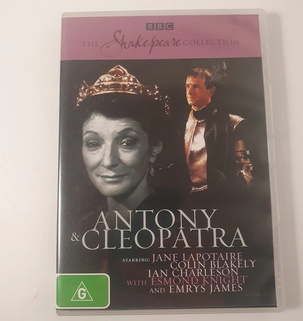 ANTONY & CLEOPATRA DVD Region 4 Shakespeare Collection BBC free postage -N EUR 7,97 - PicClick FR
