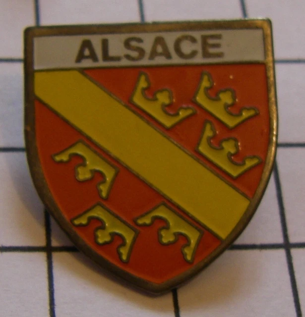 PIN'S BLASON ALSACE COAT OF ARMS ARMOIRIES HERALDIQUE vintage EUR 3,50 - PicClick FR