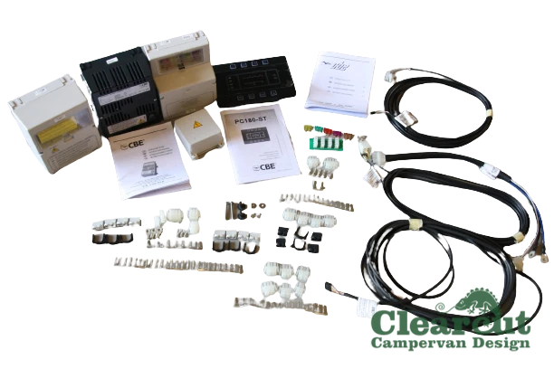 CBE PC180, CAMPERVAN Power Management + Consumer Unit + Battery Charger ...