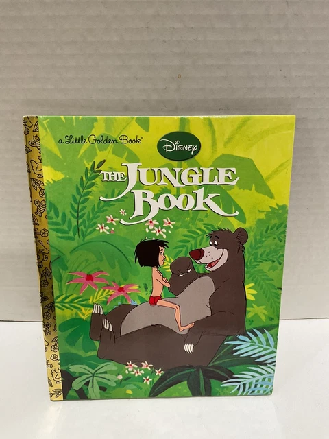 DISNEY THE JUNGLE Book A Little Golden Book New Junk Journaling £5.32 ...