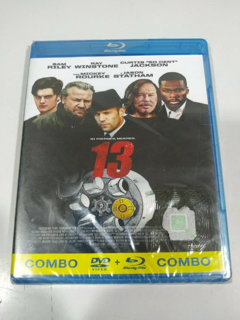 13 JASON STATHAM Mickey Rourke - Blu-Ray + DVD Spanish English New - 3T ...