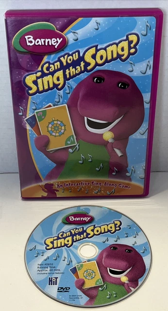 BARNEY: CAN YOU Sing That Song? - DVD By Barney - VERY GOOD, FREE ...