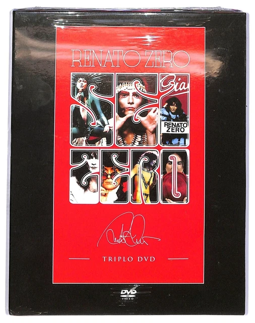 SIX ZERO DVD (3 Dvd). Renato Zero Thousand And One Zero Collection.new ...