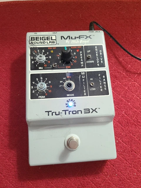 TRU TRON 3X Mu-FX Mu tron Mutron 3x III Sound Labs RARE Hand SIGNED £ ...