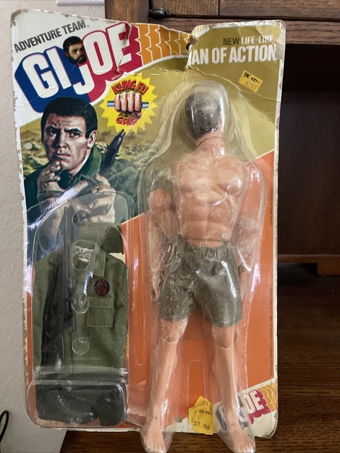 HASBRO GI JOE Adventure Team Man Of Action Muscle Body Kung Fu Grip MOC ...