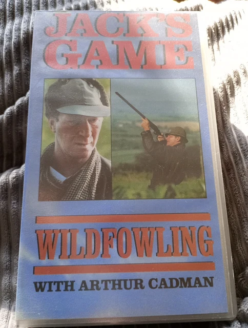 JACK'S GAME WILDFOWLING With Arthur Cadman Vhs Video Jack Charlton £16. ...