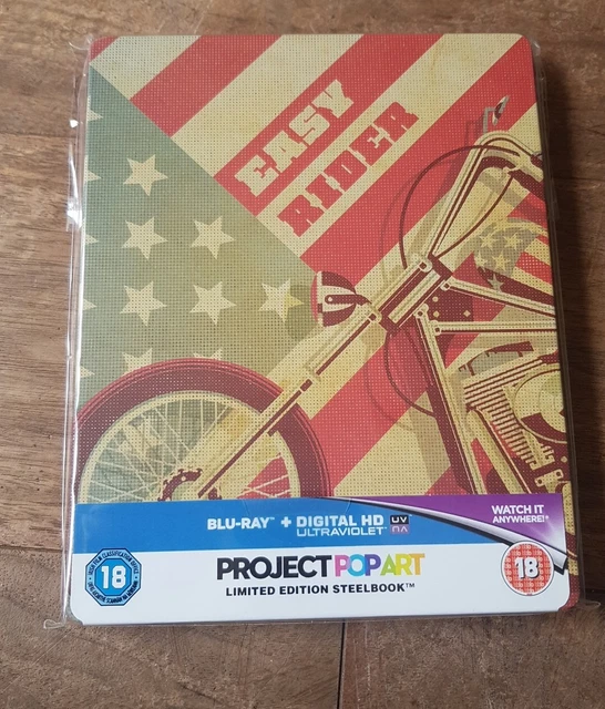 EASY RIDER - Project Pop Art - Limited Edition Steelbook [Blu-ray] New ...